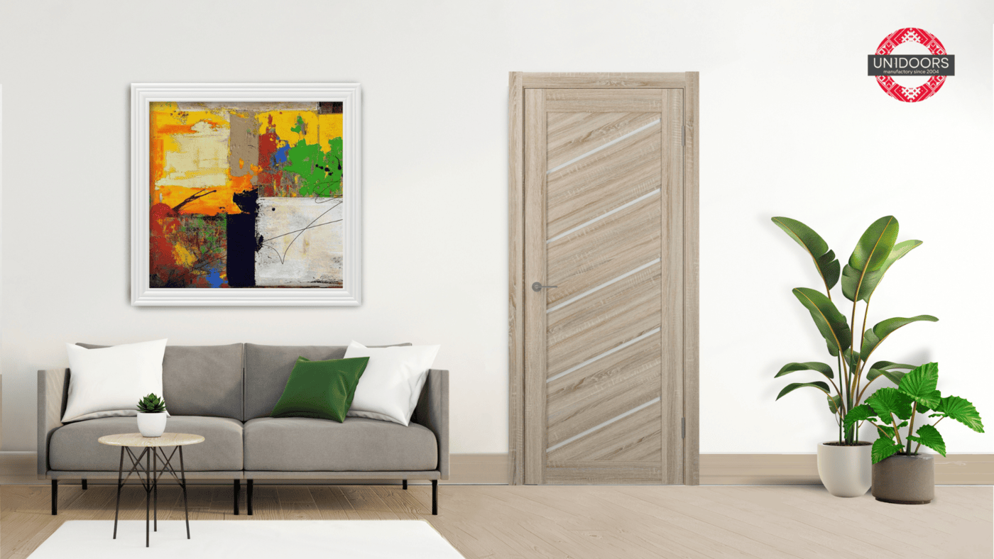 UNIDOORS Internal Door MD03 Oak Sonoma